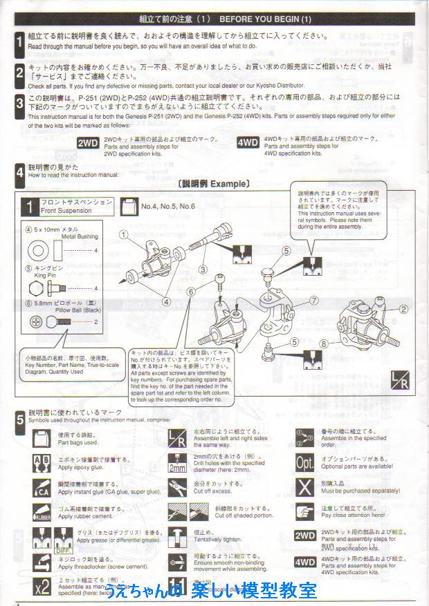 ジェネシスP251＆P252（共通）